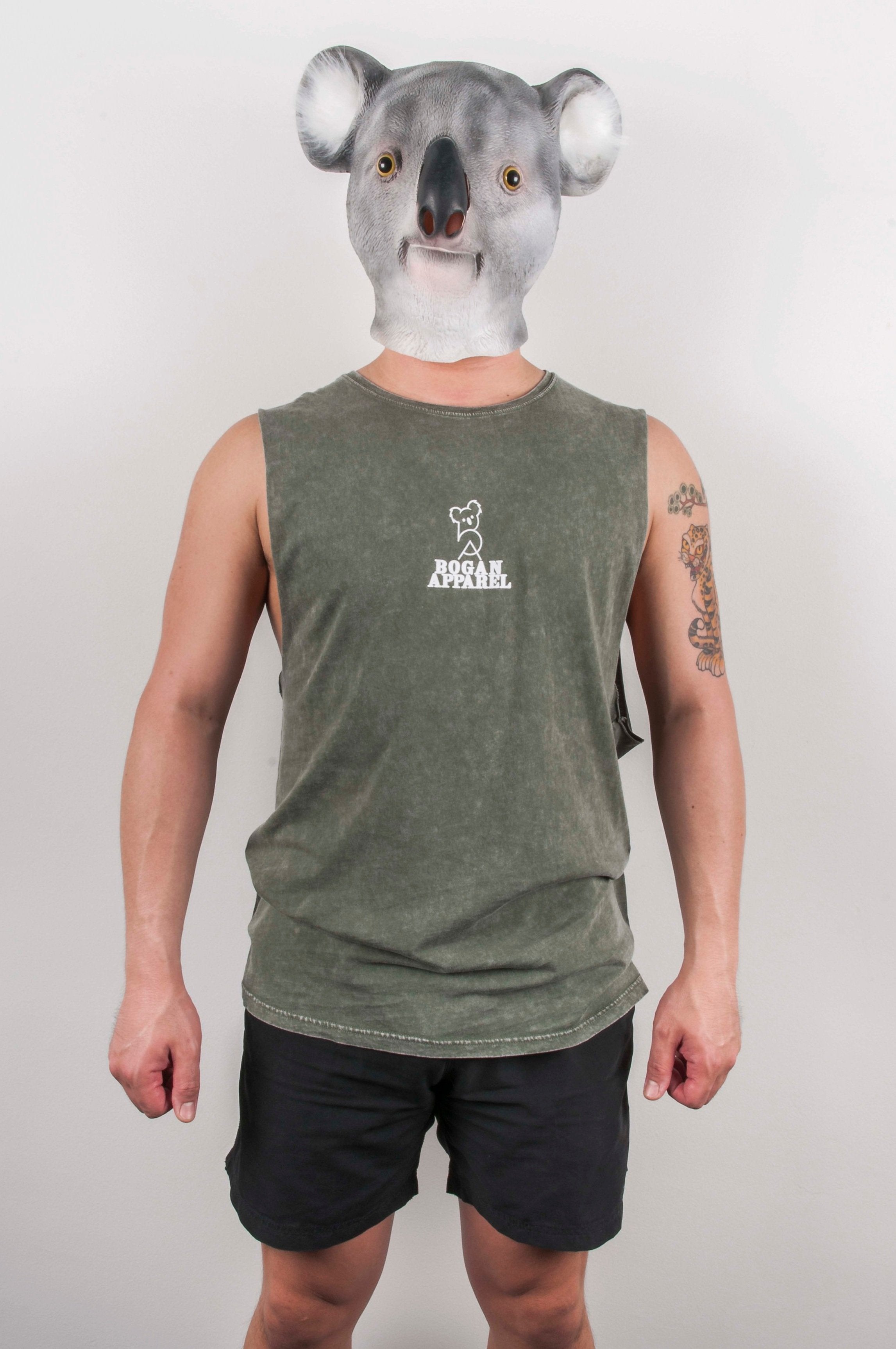 Moss Stone Wash Singlet – Bogan Apparel