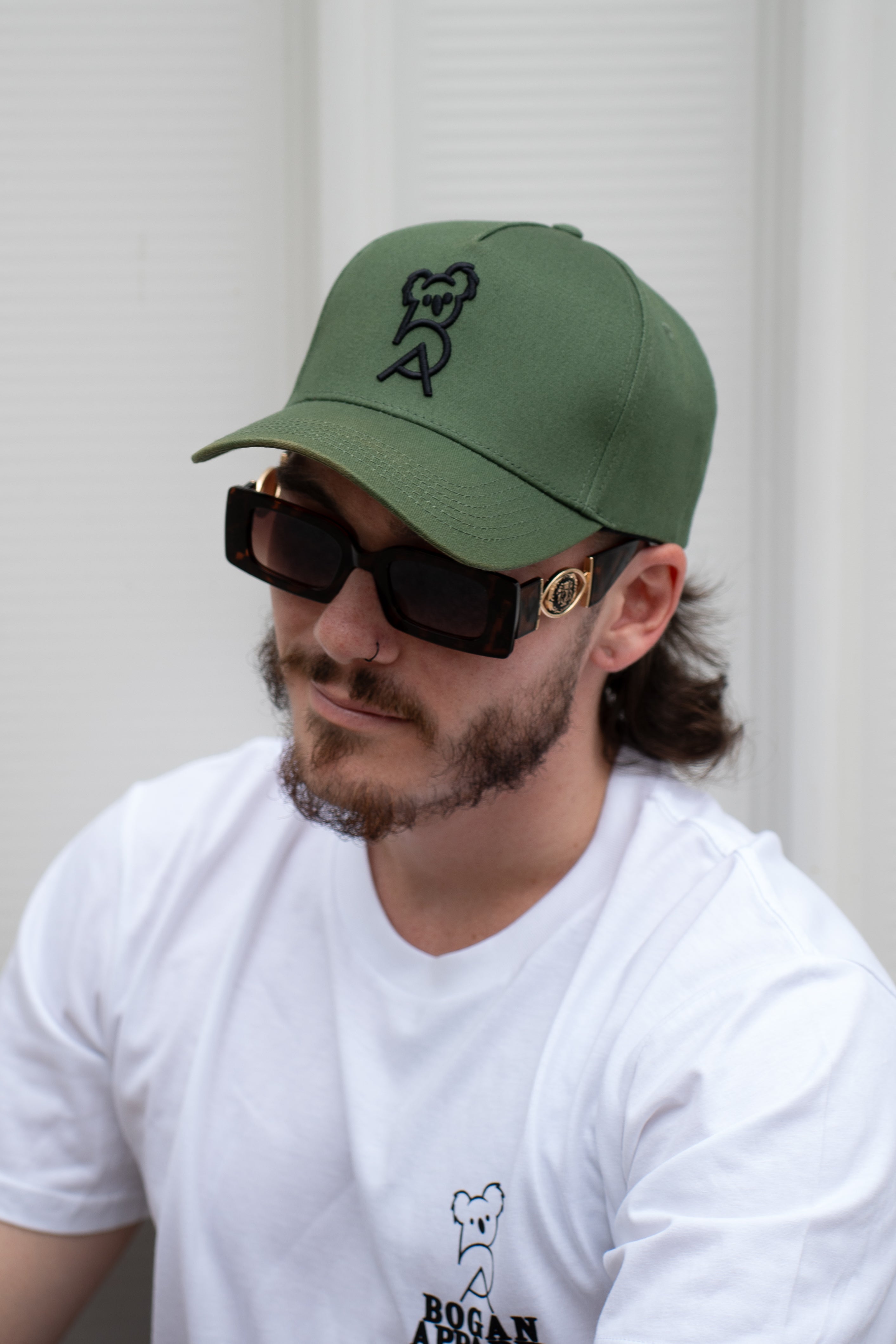 3D Embroided Green Cap – Bogan Apparel