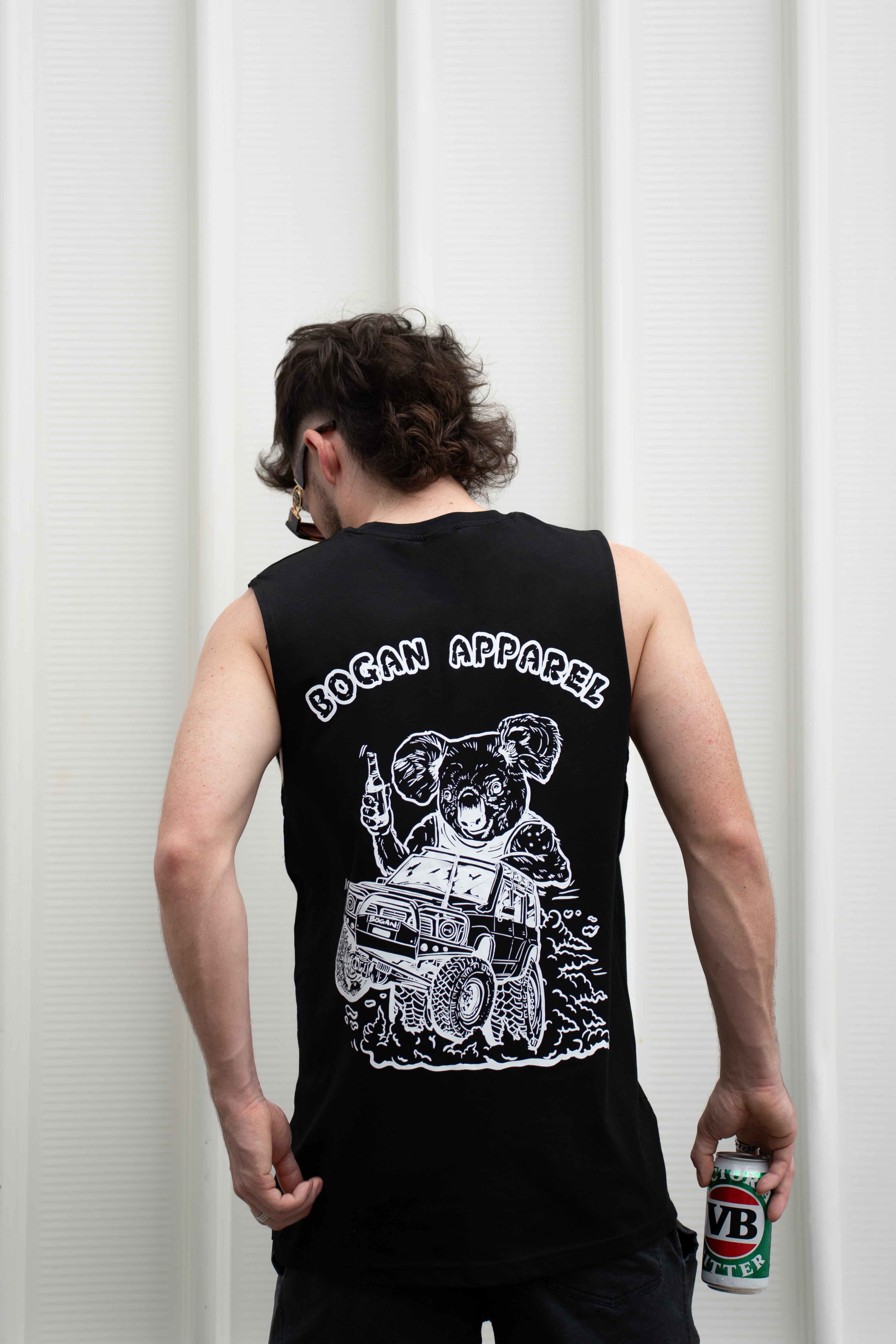 Black Tank Top (Patrol) – Bogan Apparel
