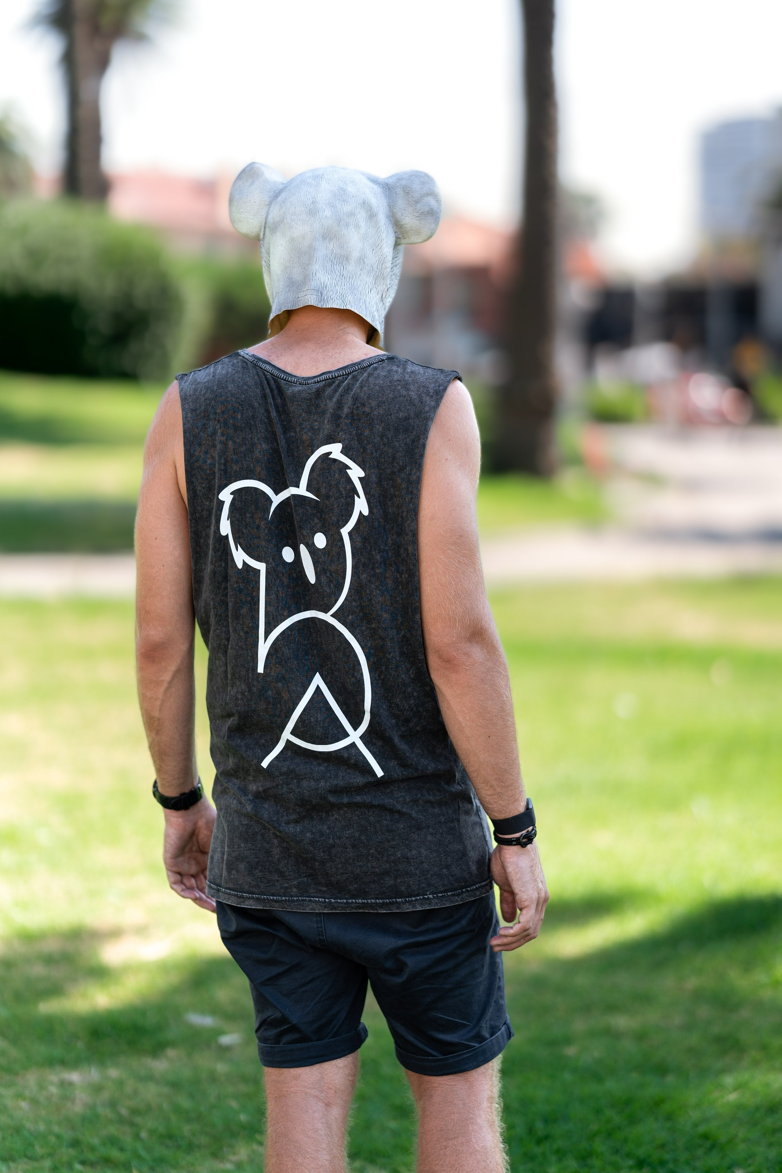 Black Stone Wash Singlet – Bogan Apparel